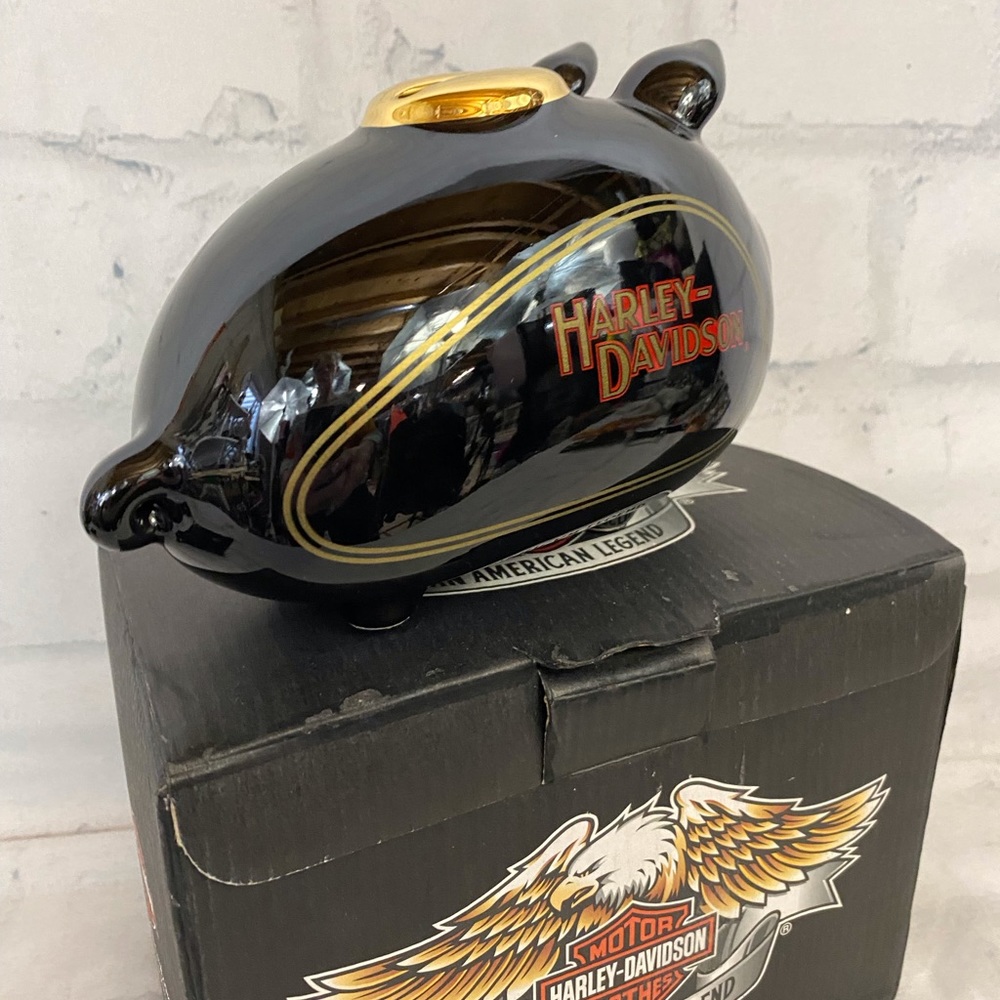 Small Harley Hog Bank - Gem